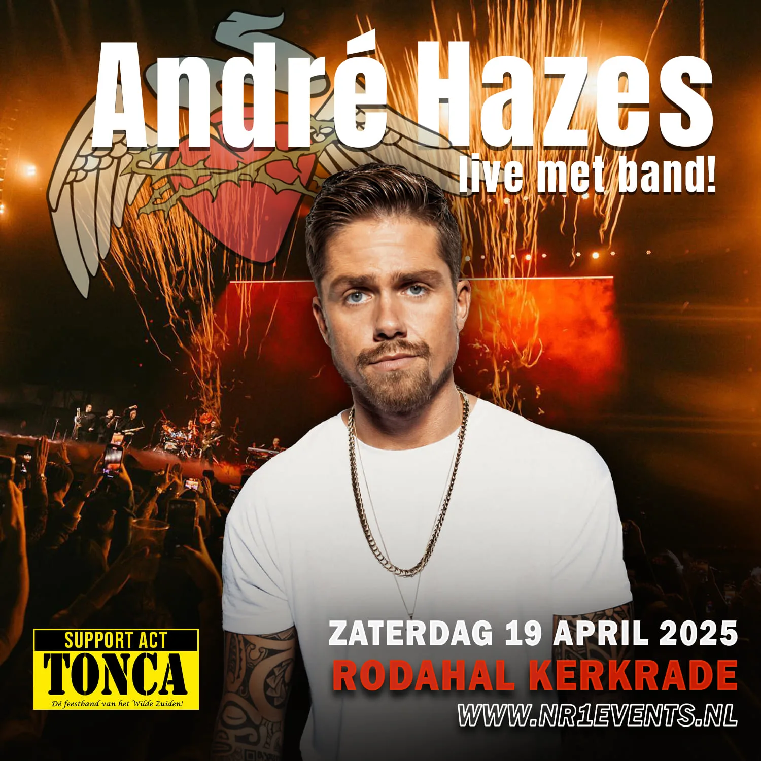 André Hazes met live band - Beleef Kerkrade